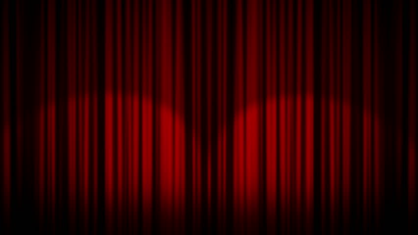 Theater Stage, Blue Screen Stock Footage Video 3223345 | Shutterstock