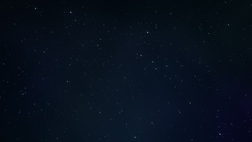 Sparkling Night Sky in Space Stock Footage Video (100% Royalty-free ...