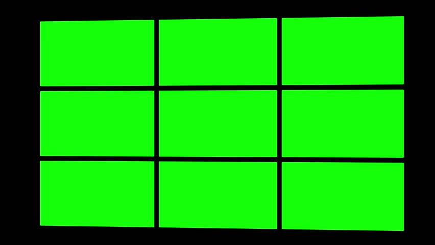 Green Screen Box Design. You Can Use Your Custom Footage Replacing The ...