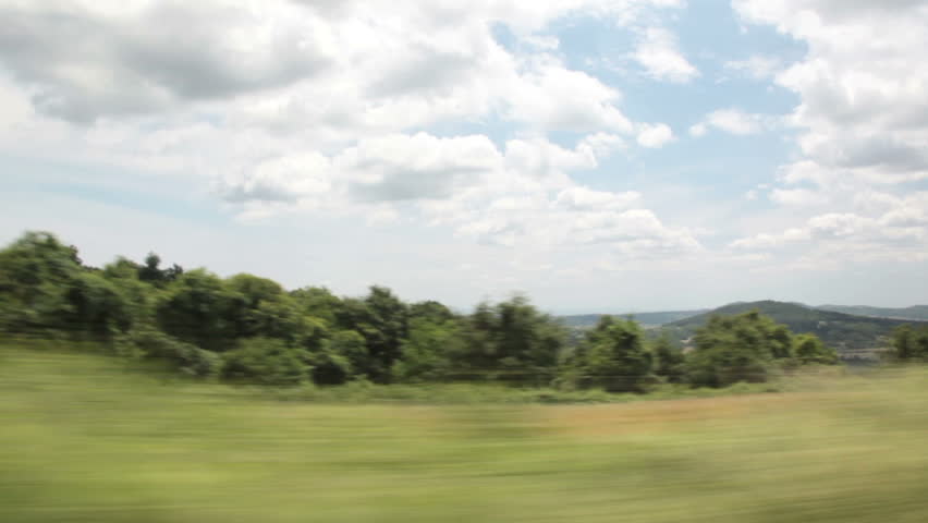 Summer. Sunny Weather. Beautiful Clouds. Stock Footage Video (100% ...