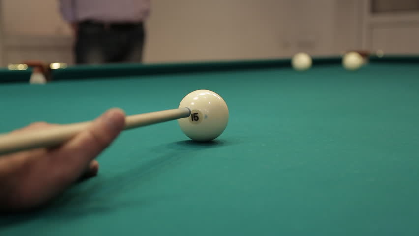 Hit Billiard Balls Stock Footage Video (100% Royalty-free) 4014799 ...