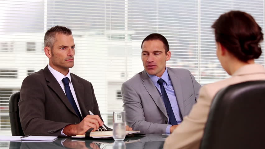 Interview Panel Stock Footage Video | Shutterstock