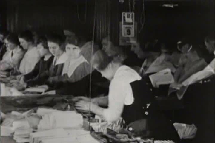 1920s - the Workings of Stock Footage Video (100% Royalty-free) 4111609 ...