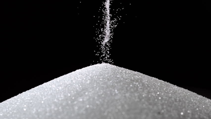 Pile of Sugar On Black Stock Footage Video (100% Royalty-free) 4628459 ...