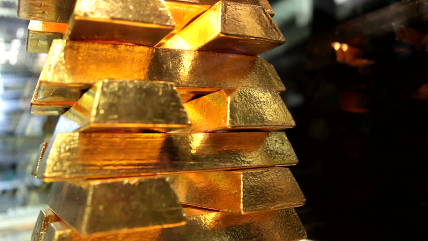 Stock video of gold bars | 470929 | Shutterstock