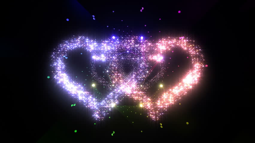 Heart Space Tunnel. Stock Footage Video (100% Royalty-free) 4814999 ...