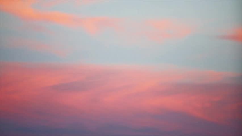Stock video of pink clouds moving across the sky | 4893209 | Shutterstock
