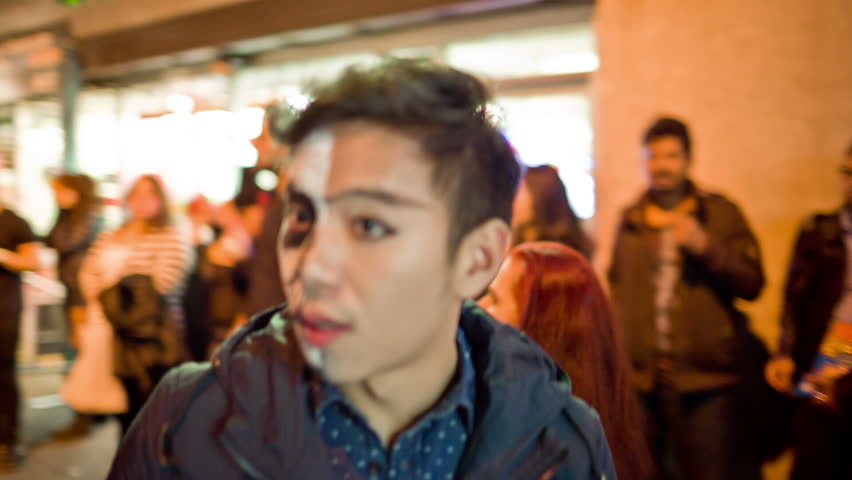 NEW YORK - OCTOBER 31: Famous Halloween Parade On October 31, 2013 In ...
