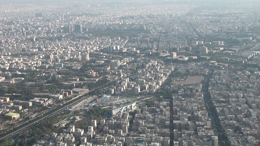 TABRIZ, IRAN - 18 NOVEMBER 2013: Skyline Of Tabriz City In Northwestern ...