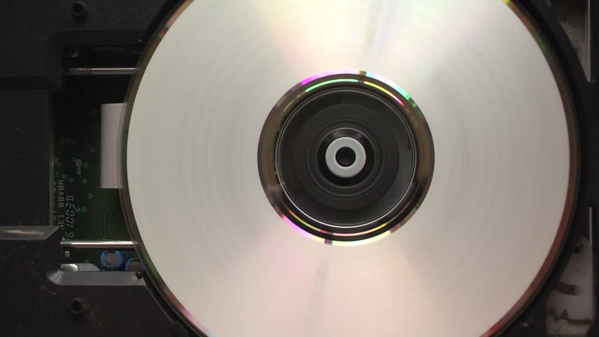 CD Reader Inside View: Inserting, Reading And Ejecting The CD-ROM Stock ...
