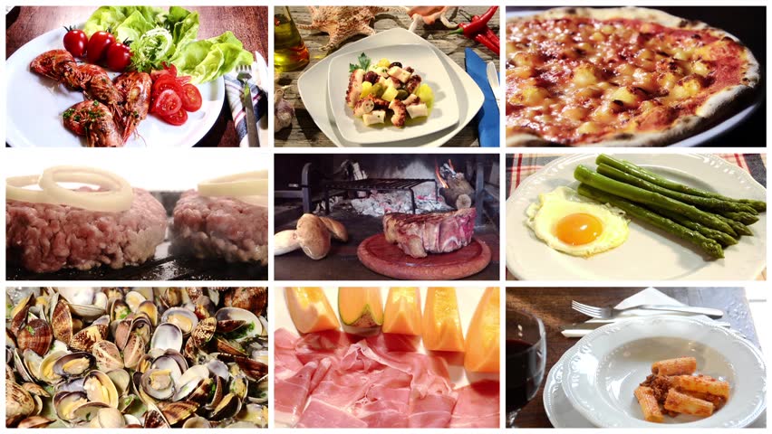 Food And Drink, Montage Stock Footage Video 4811519 | Shutterstock