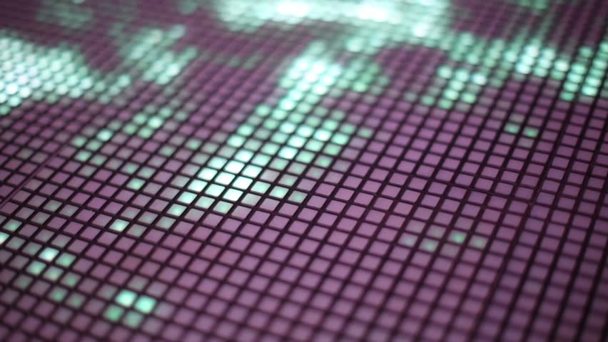 Close-up Of A Giant Led Screen Stock Footage Video 981322 | Shutterstock