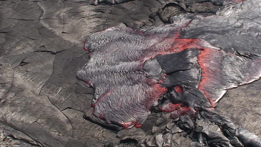 Overflow of Lava Within the Stock Footage Video (100% Royalty-free ...