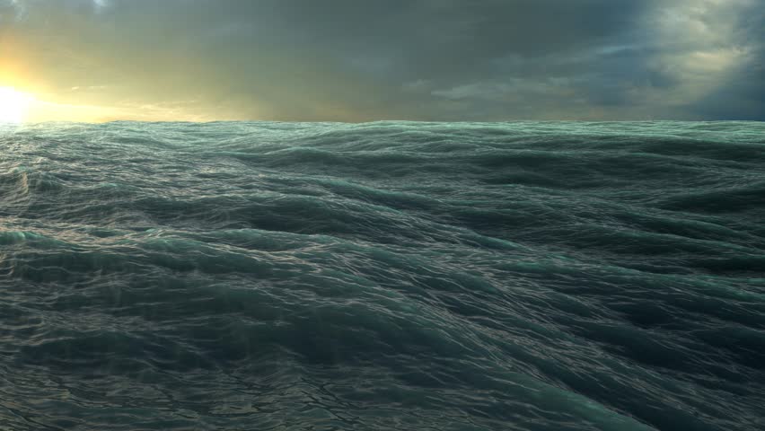 4k Waves On Rough Sea Or Stormy Ocean (UHD, 3840 X 2160) Great Popular ...