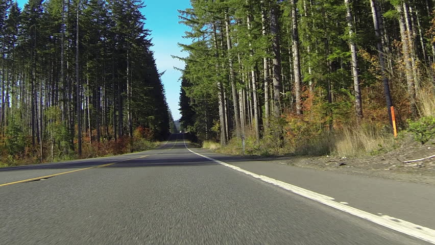 Gopro Perspective of Car Driving Stock Footage Video (100% Royalty-free ...