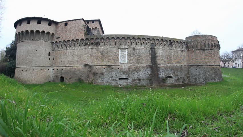 Video de stock de the rocca di ravaldino,caterina sforza castle ...