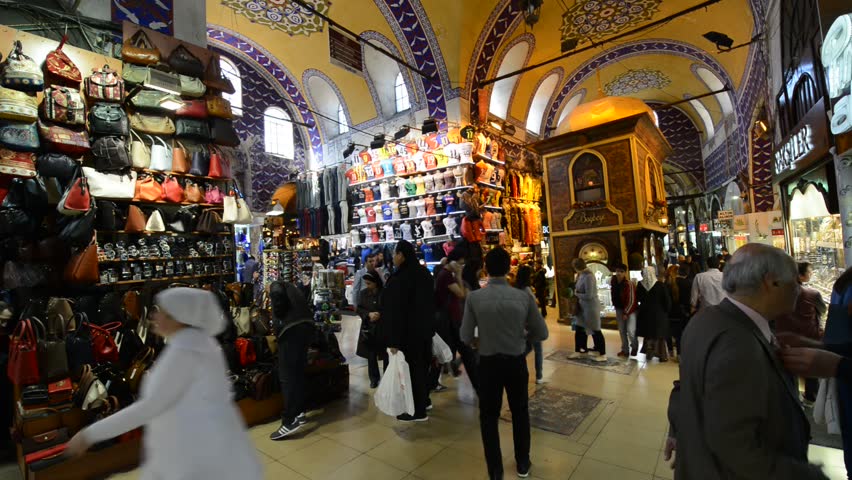 Stock video of istanbul - march 22: people visit | 5977529 | Shutterstock