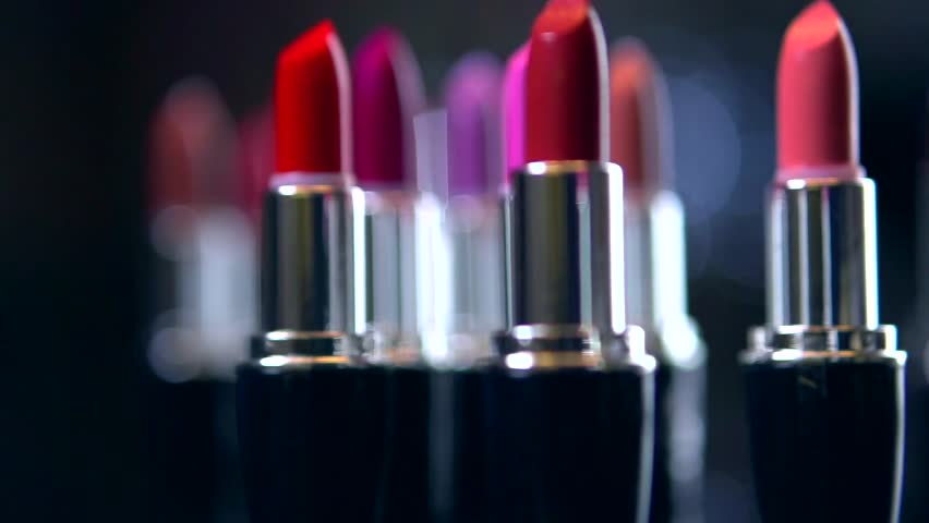 Lipstick. Fashion Colorful Lipsticks. Professional Makeup And Beauty ...
