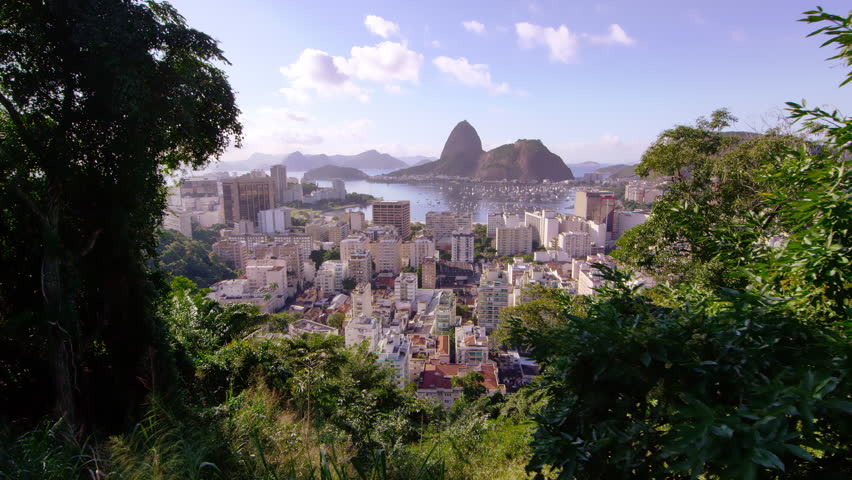 Tracking Shot of Colorful Rio Stock Footage Video (100% Royalty-free ...