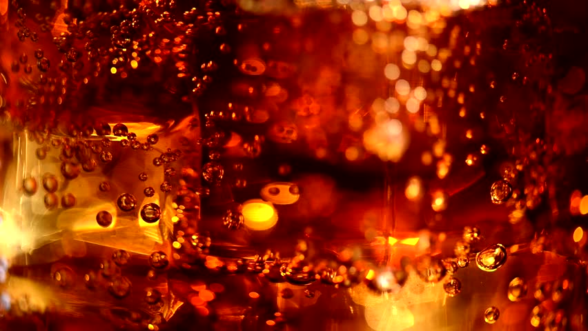 Cola Background. Cola with Ice Stock Footage Video (100% Royalty-free ...