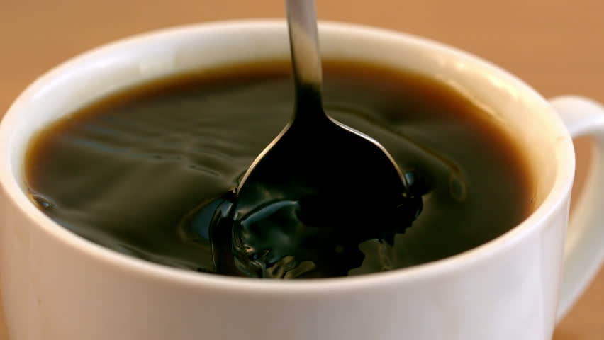 Stirring Coffee Stock Footage Video | Shutterstock