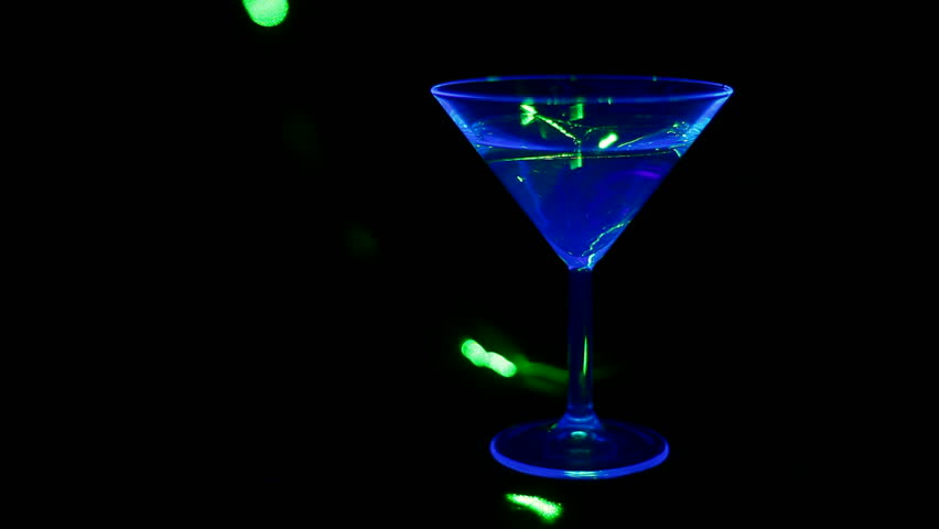 Cocktail Under UV Lights. Stock Footage Video 6481289 | Shutterstock