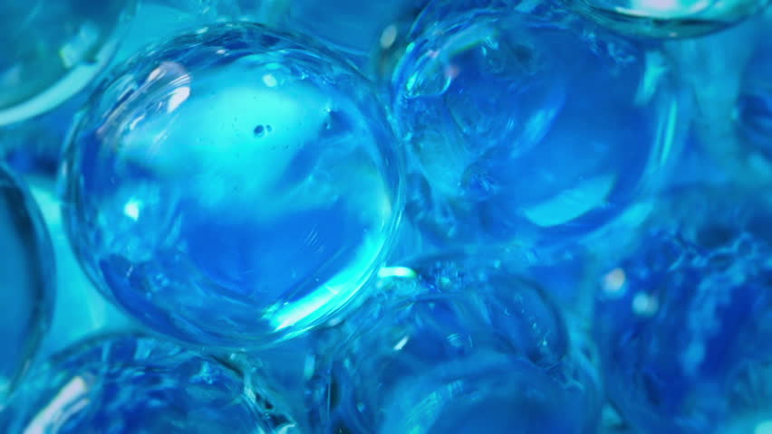 Transparent Balls. Clear Translucent Abstract Loopable Background ...