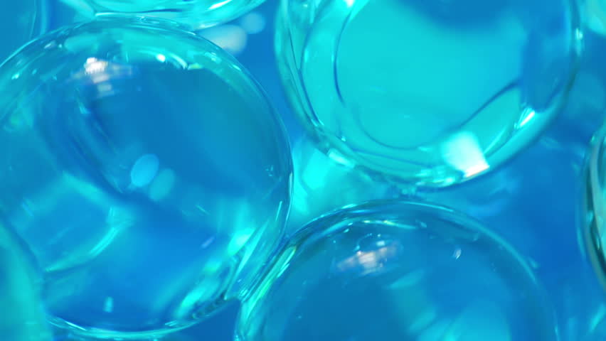 Transparent Balls. Clear Translucent Abstract Loopable Background ...