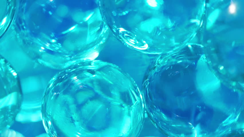 Transparent Balls. Clear Translucent Abstract Loopable Background ...