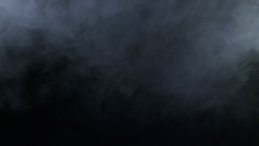 Smoke On A Black Background. Professional Studio Light And Smoke ...