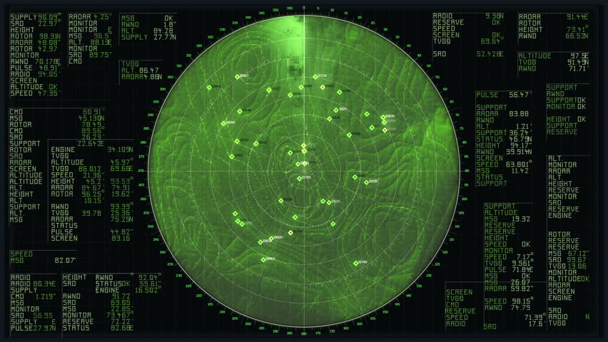 Stock Video Clip of Radar screen | Shutterstock