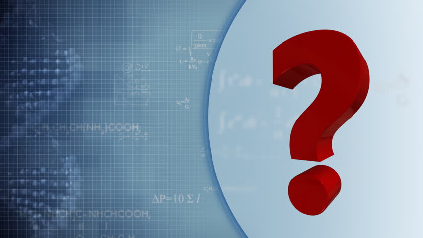 Scientific Background With Different Formulas And Question Mark 動画素材 ...