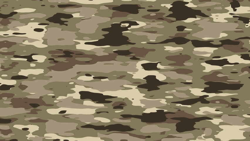 Video stock a tema camouflage pattern background loop in desert ...