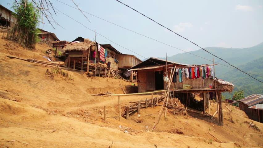 BANDARBAN, BANGLADESH FEBRUARY 20, 2014: Exterior Of The Traditional ...