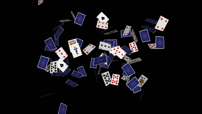 Playing Cards Explosion - 5 - 30 Fps - Exploding Poker Deck As Intro ...