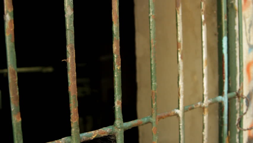 Prison Cage Bars, Crime, Justice, Stock Footage Video (100% Royalty ...