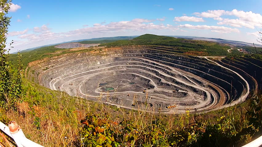Explosion Rocks In A Quarry. Mining. Stock Footage Video 7613899 ...