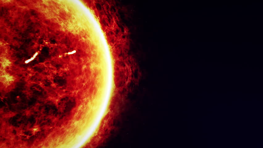 Stock video of sun surface with bursts of lava. | 8119039 | Shutterstock