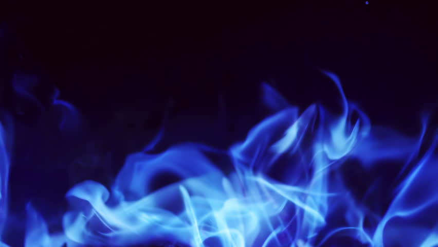 Natural Gas Flame White Background
