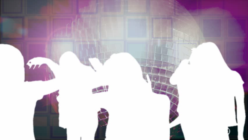 Animation Showing White Shadows Partying Stock Footage Video (100% ...