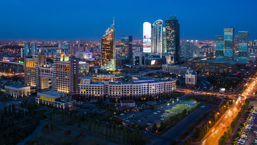 ASTANA - CIRCA SEPTEMBER 2014: Central Asia, Kazakhstan, Astana ...