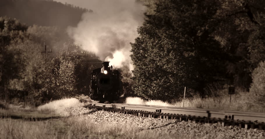 Smoke coming out of Locomotive engine image - Free stock photo - Public ...