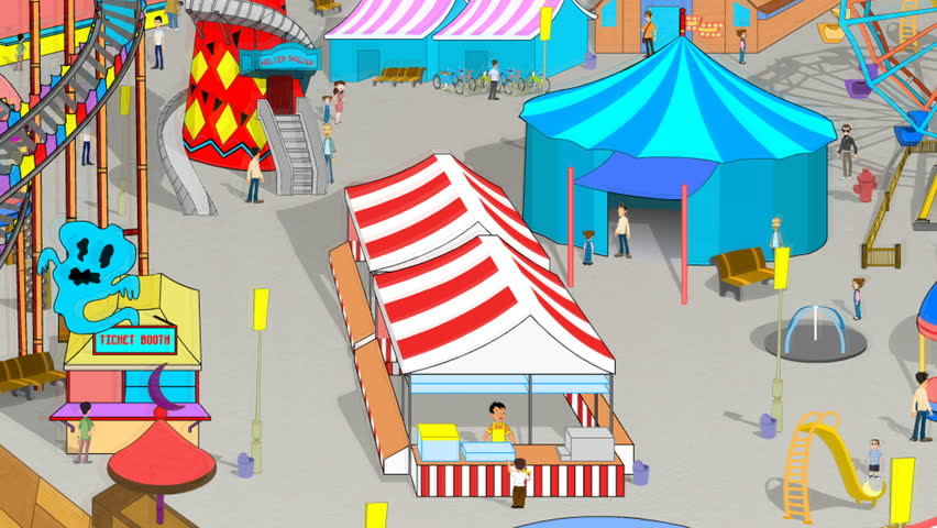 Fairground Rides Stock Footage Video | Shutterstock